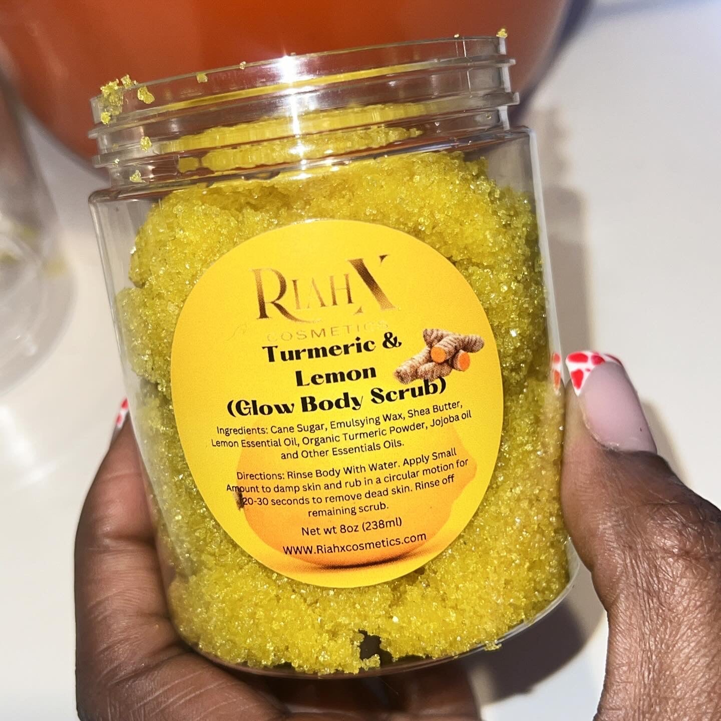 Turmeric & Lemon Body Scrub (Scar Removal) – Riahxcosmetics